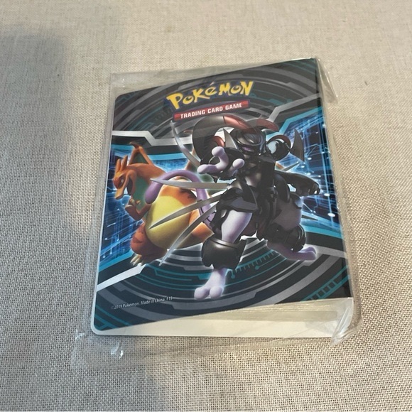 Pokemon | Toys | Pokemon Mini Trading Card Binder Pikachu Mewtwo Mew ...